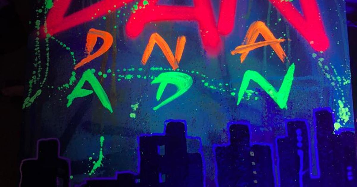 DAN DNA ADN , original Painting created by the artist Dan Groover ...