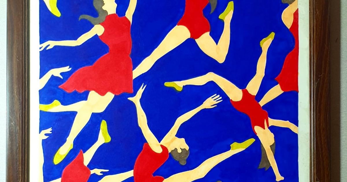 Wild Ballet, original Painting created by the artist Elad Greenberg ...